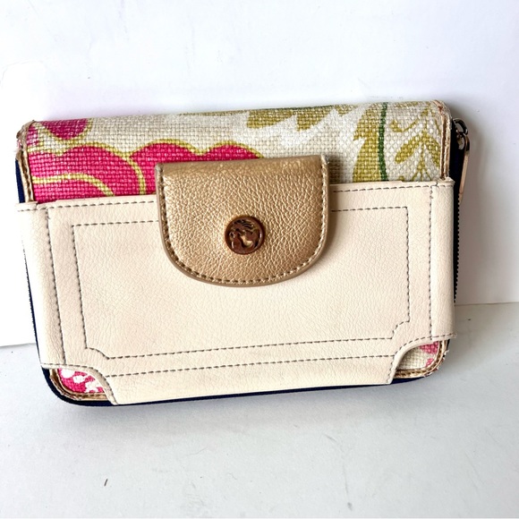 Spartina 449 | Bags | Spartina 449 Linen Leather Daufuskie Island ...